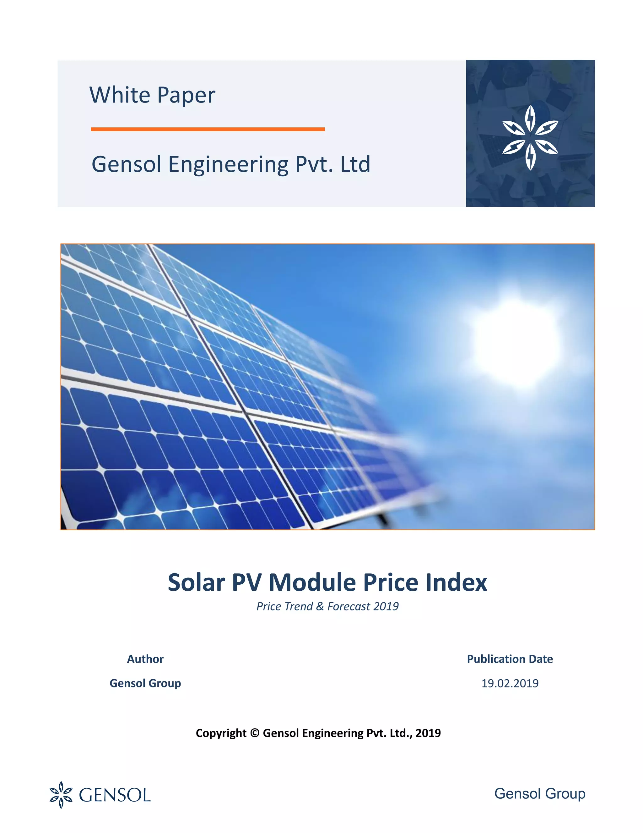 Module Price Trend Analysis | PDF | Power and Energy Industry | Industries