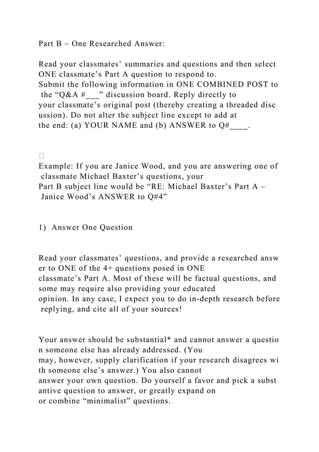 Module Q&A” Assignment Instructions — Online ENVS 100 .docx