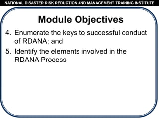 Rapid Damage and Needs Analysis on DRR Management | PDF