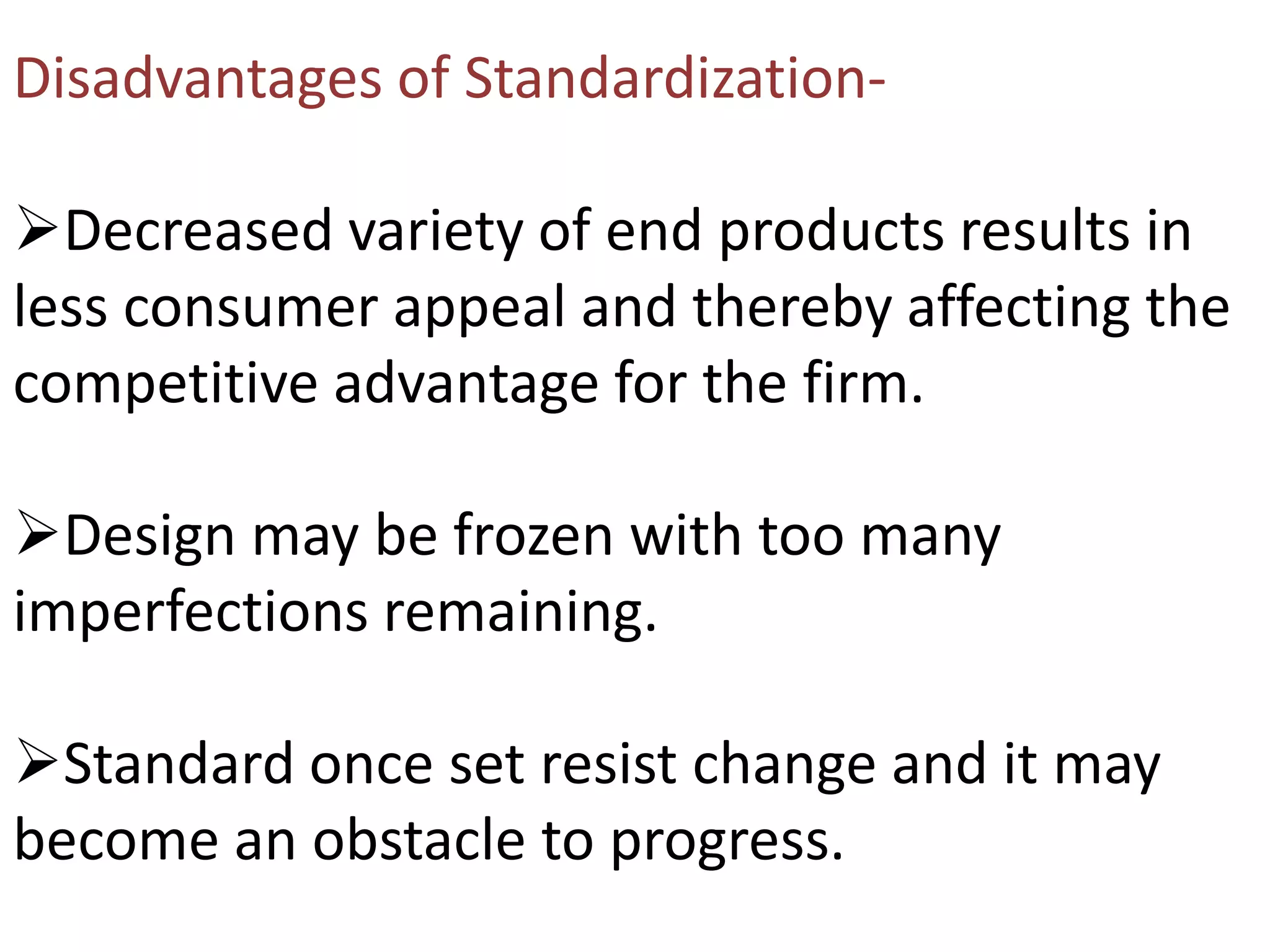 Moduler designing and standardization presenations | PPTX