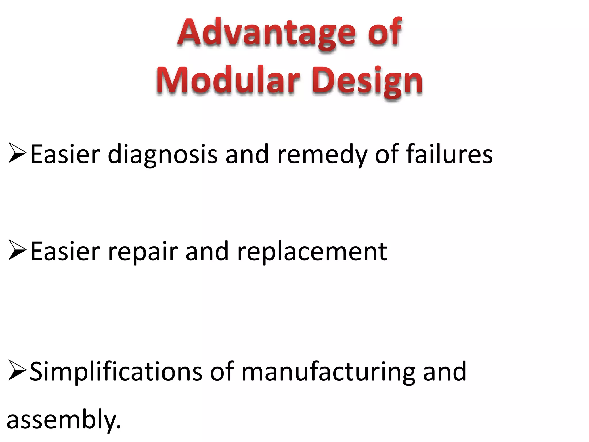 Moduler designing and standardization presenations | PPTX