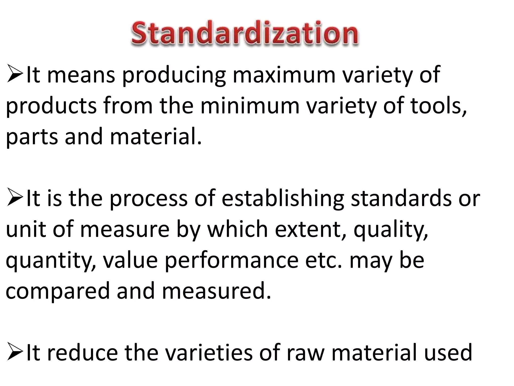 Moduler designing and standardization presenations | PPTX
