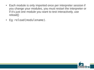 Modules in Python | PPT
