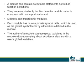 Modules in Python | PDF