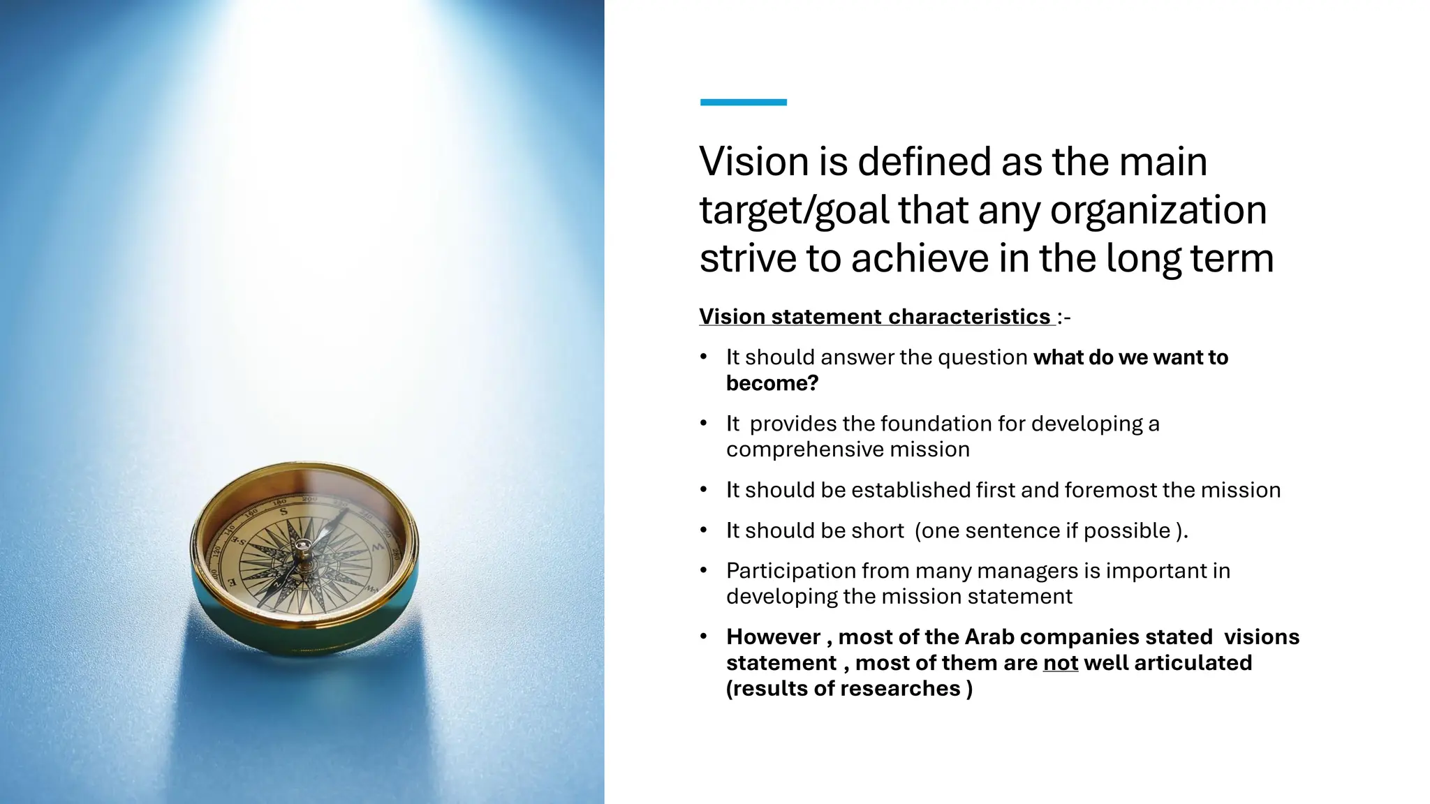 Module 2 Developing Vision, mission and values | PDF