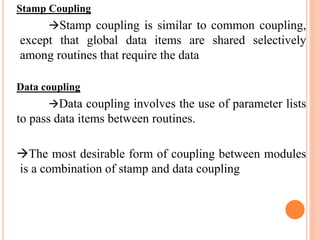 Modules and modularization criteria | PPTX
