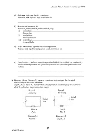 Module science process skill | DOCX