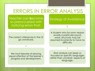Module seven error correction | PPTX | Education