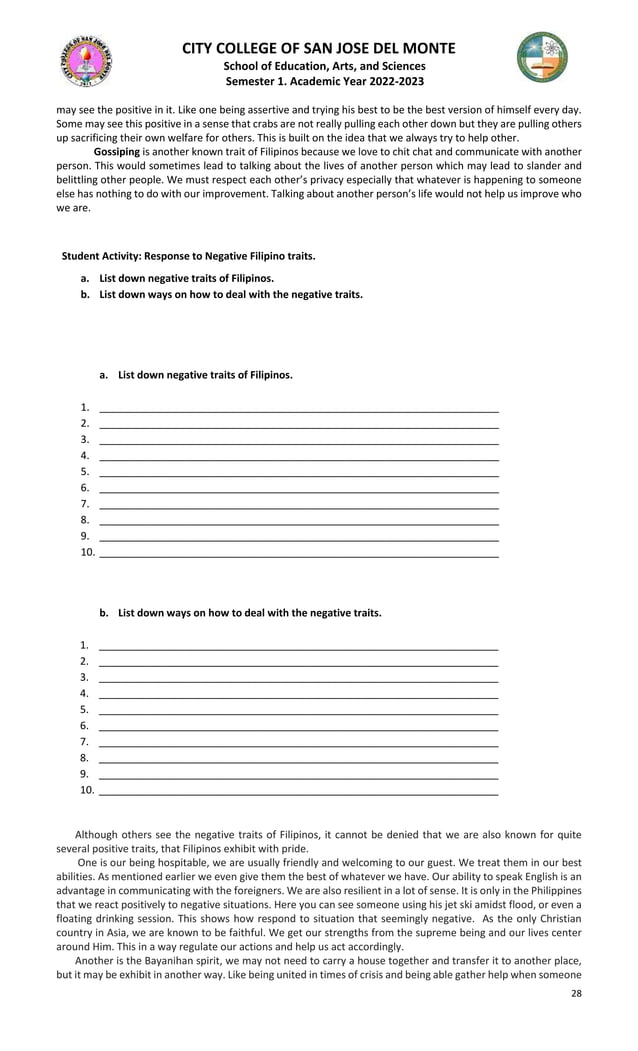 Modules in Ethics_updated (1).pdf | Secondary Education | Education