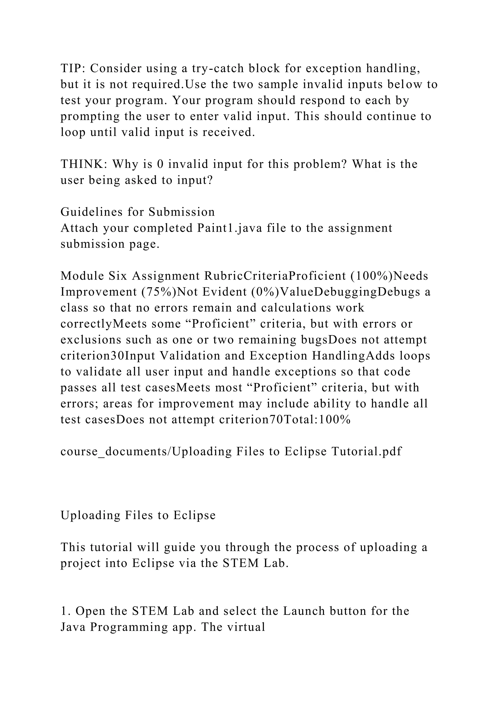 Module Six Assignment Guidelines and Rubric.htmlOverviewMa.docx