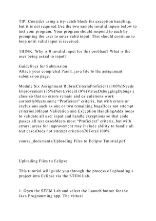 Module Six Assignment Guidelines and Rubric.htmlOverviewMa.docx