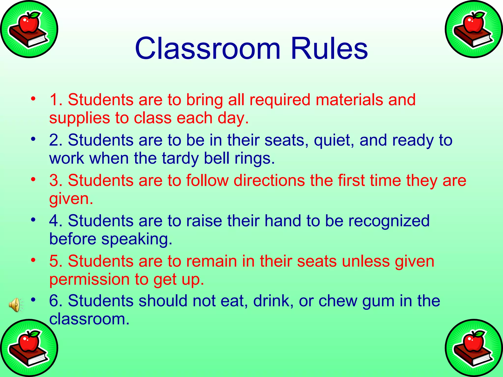Module six classroom management | PPT | Free Download