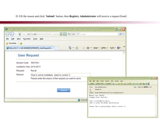 Module Specification Management | PPT