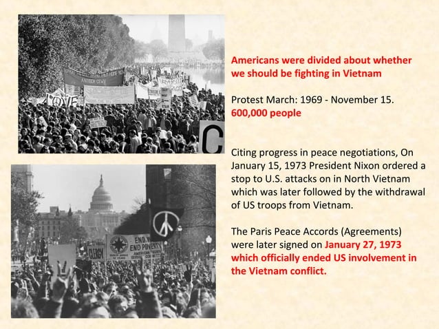 Module Ten - U.S. Divided At Home Oover Vietnam | PPT
