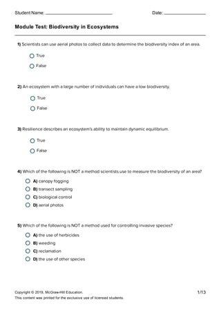 Module Test_ Biodiversity in Ecosystems.pdf