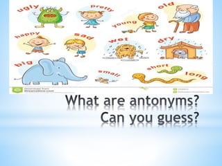 ANTONYMS | PPTX