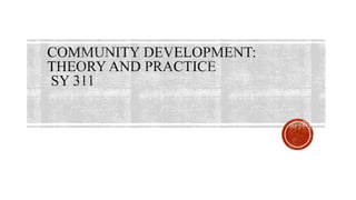 COMMUNITY DEVELOPMENT THEORY AND PRACTICE MODULE THREE.pptx