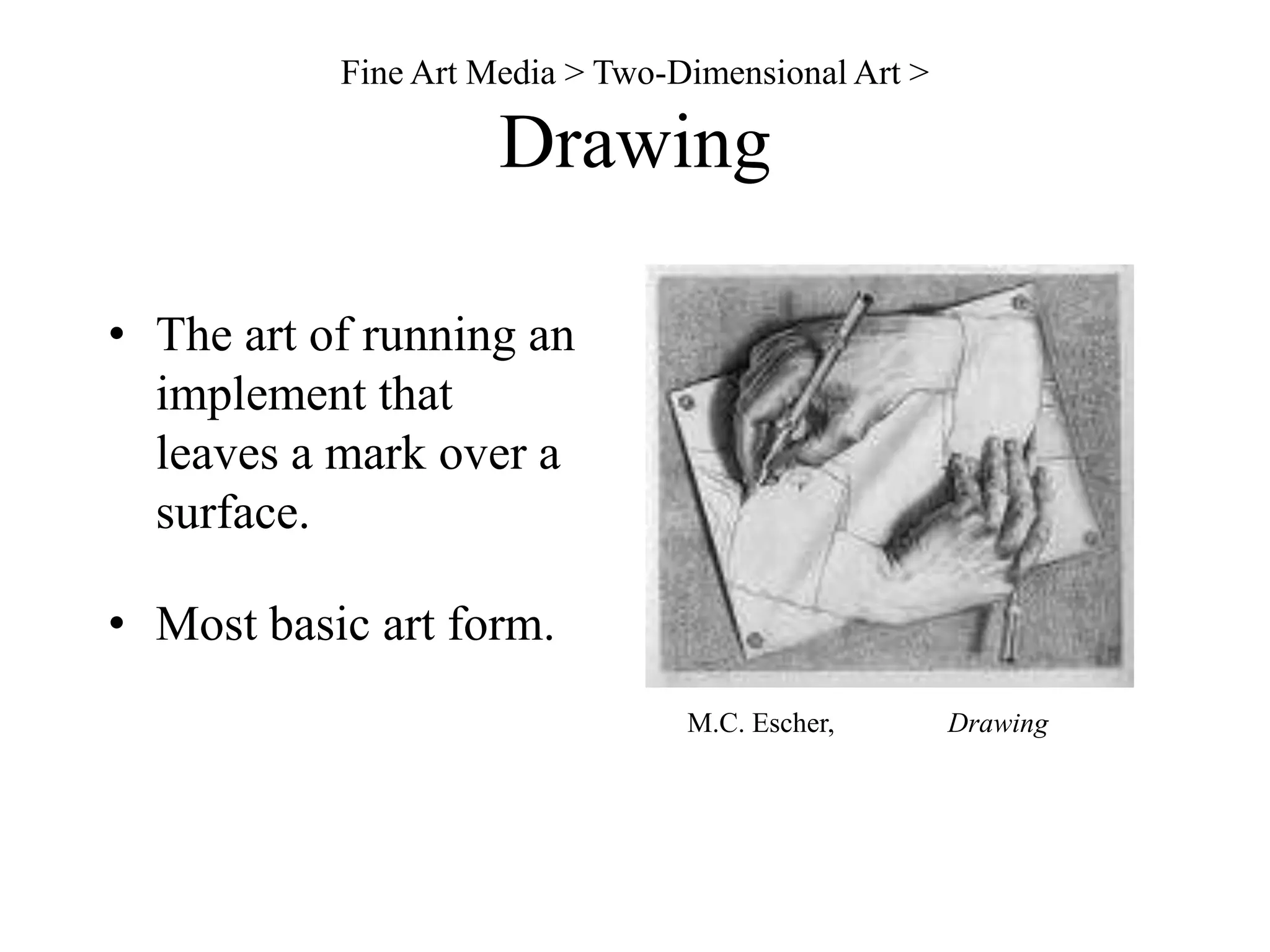 Two-Dimensional Fine Art Media | PPTX