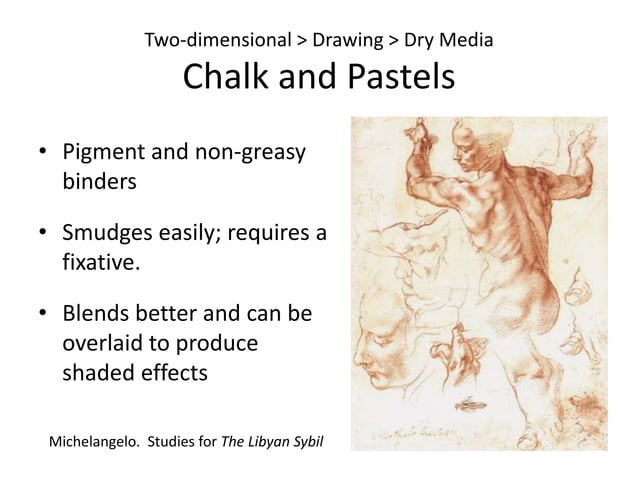 Two-Dimensional Fine Art Media | PPTX | Drawing and Sketching | Arts ...