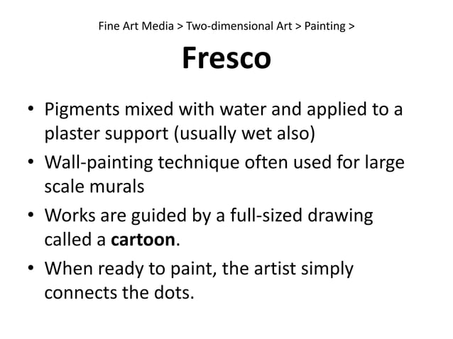 Two-Dimensional Fine Art Media | PPTX | Drawing and Sketching | Arts ...