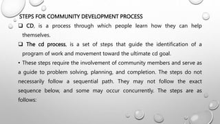 COMMNUNTY DEVELOPMENT THEORY AND PRACTICE MODULE TWO .pptx