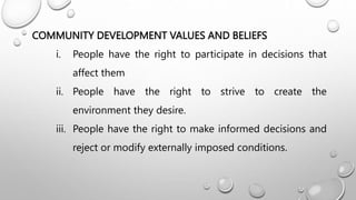 COMMNUNTY DEVELOPMENT THEORY AND PRACTICE MODULE TWO .pptx ...
