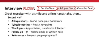 Seminar #8 improve your job interview skills ppt | PPTX