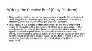 COPY WRITING - What is Brief? | PPTX