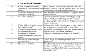 COPY WRITING - What is Brief? | PPTX