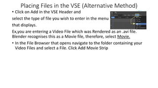 Module V-Render Preview and Movie Making.pptx