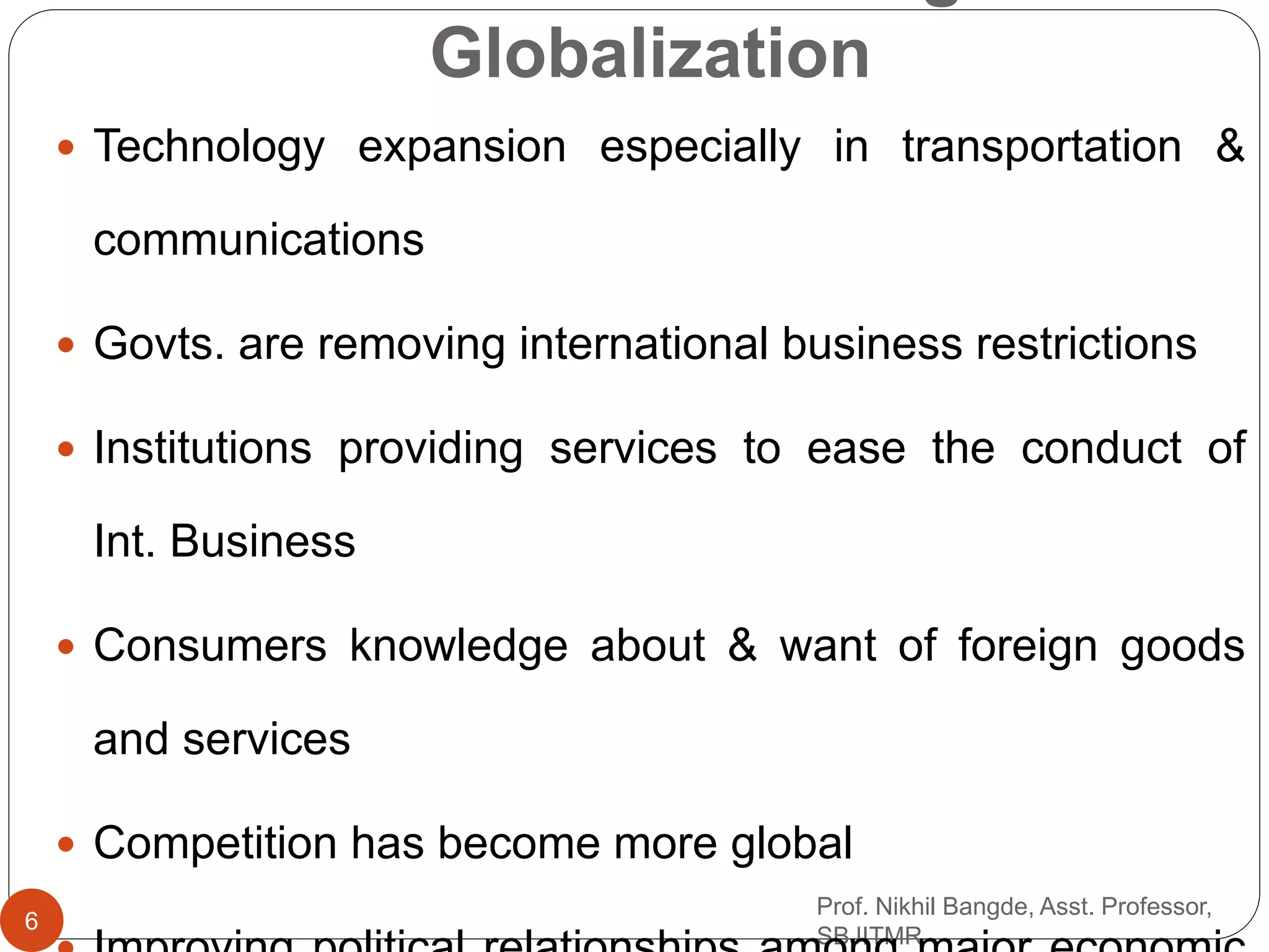 Globalization & Business ethics | PPTX