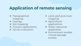 MODULE VII_ Remote Sensing_Avantika.pptx
