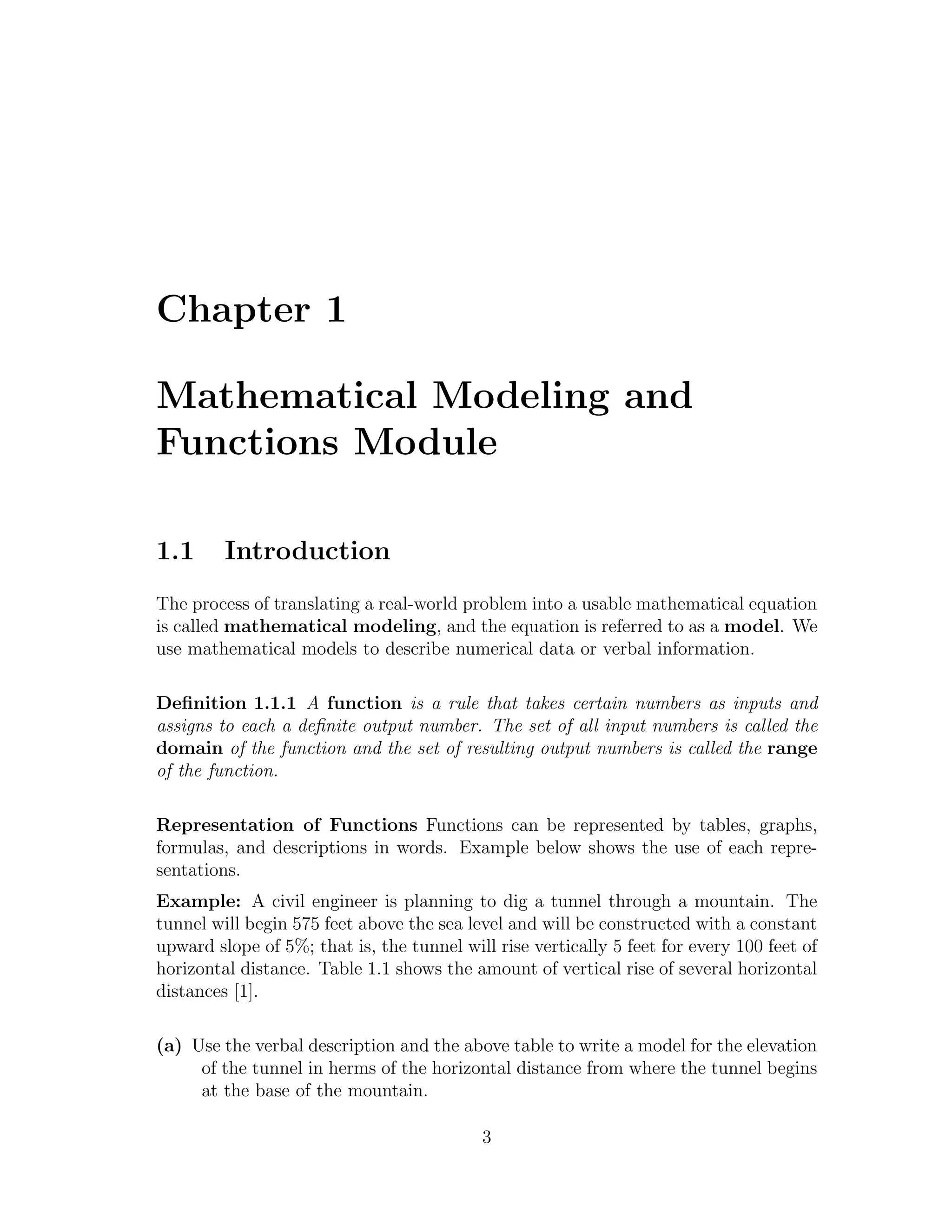Math Modules (DRAFT) | PDF
