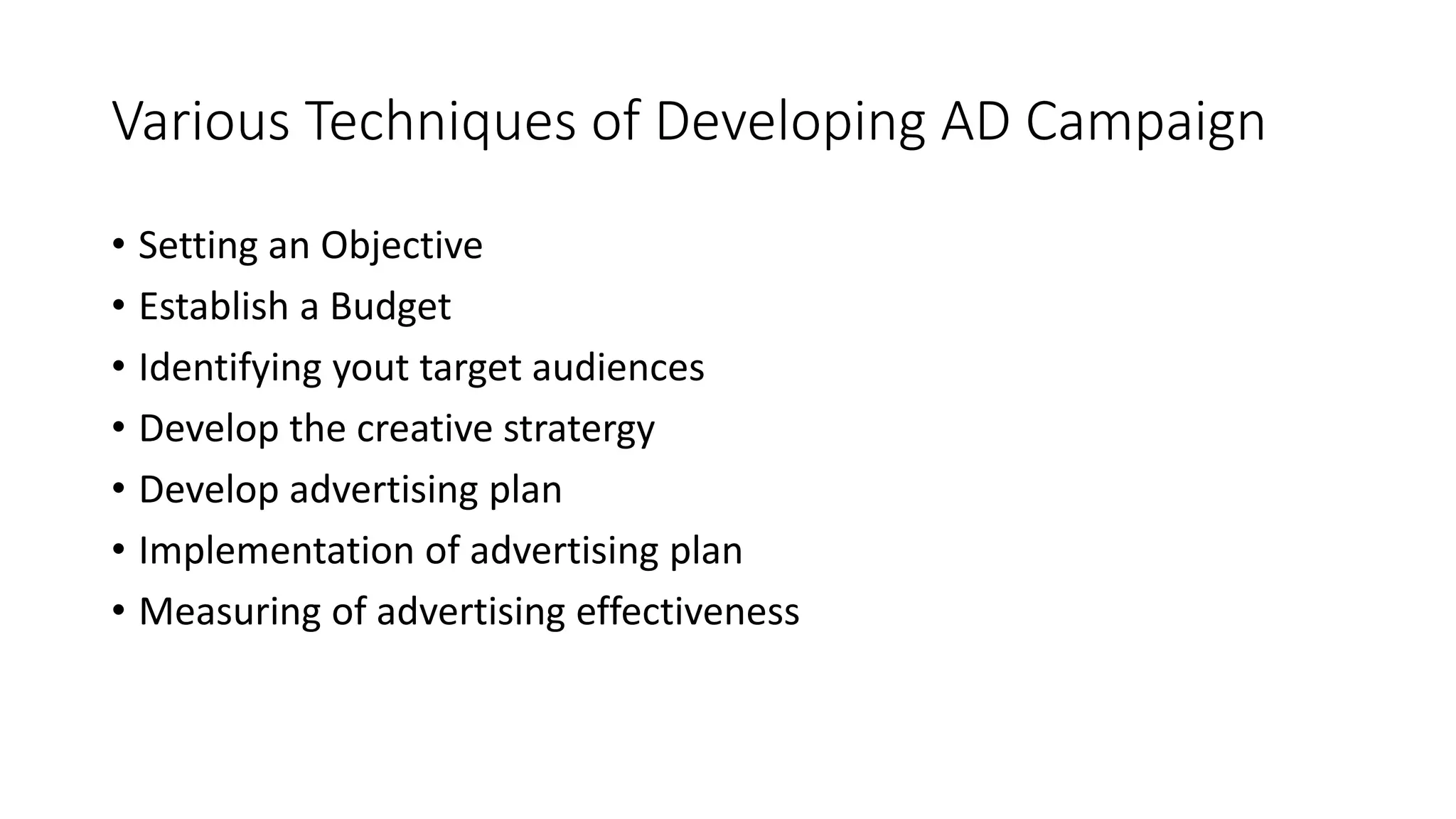 COPY WRITING - Evaluation of Advertising Campaign | PPTX