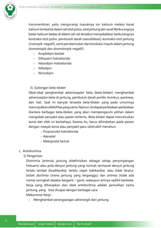 Jenis, Indikasi, Dosis, dan Efek Samping Obat | PDF