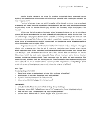 Modul filsafat manusia | DOC