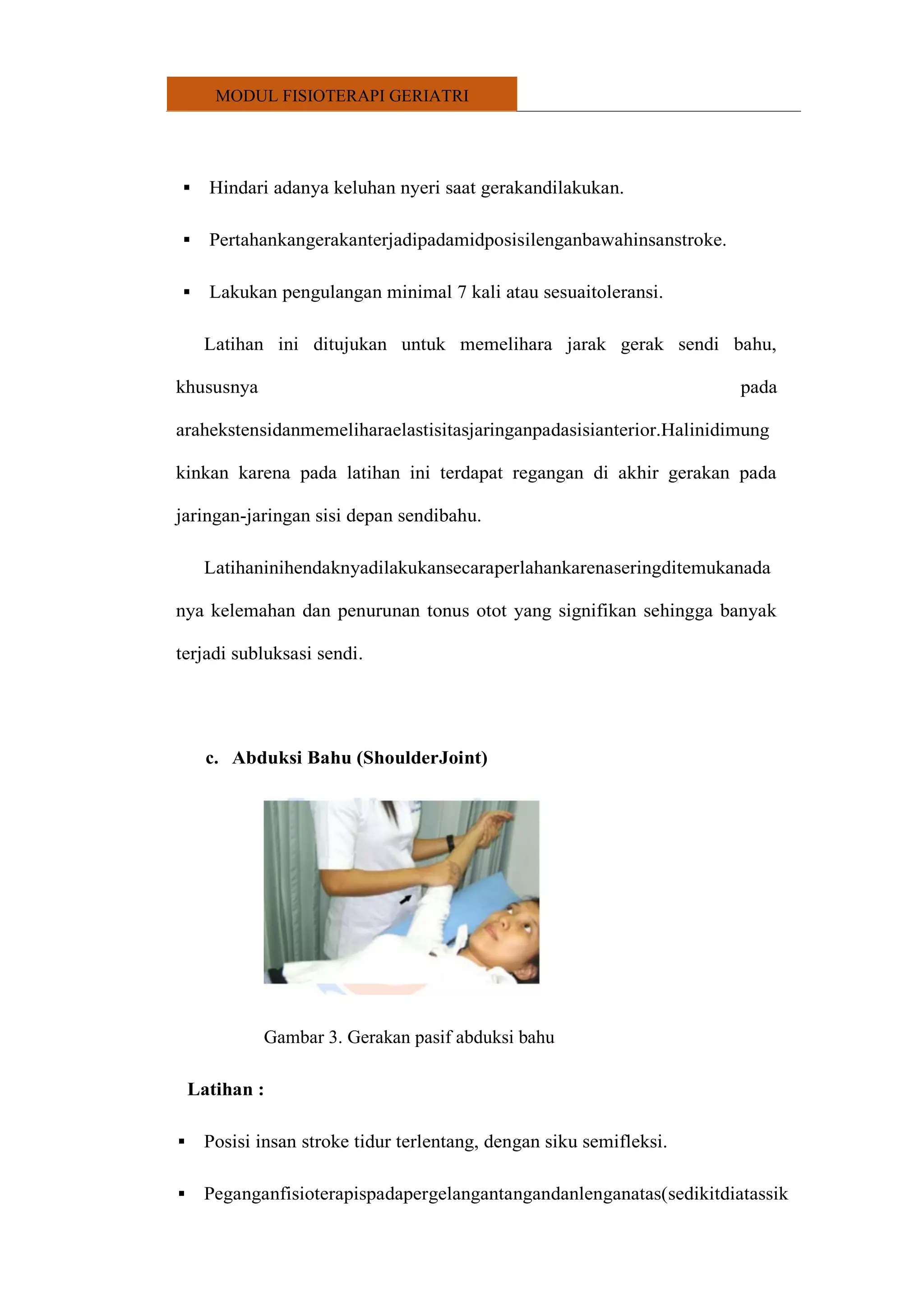 Modul fisioterapi geriatri modul fisioterapi geriatri program studi pendidikan profesi ...