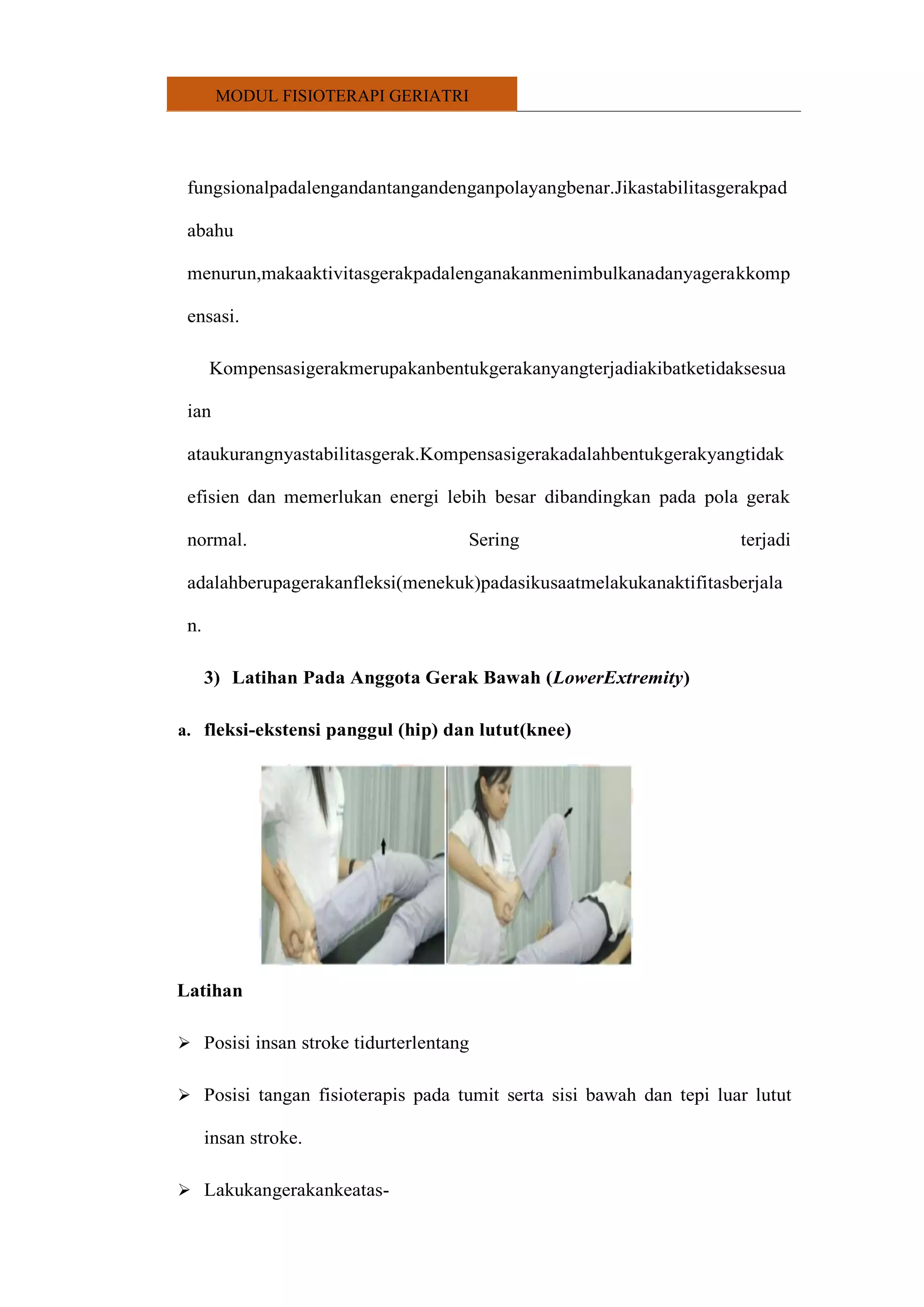 Modul fisioterapi geriatri modul fisioterapi geriatri program studi pendidikan profesi ...