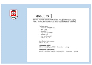 contoh Modul P5BK tema Bhineka Tunggal Ika.pdf