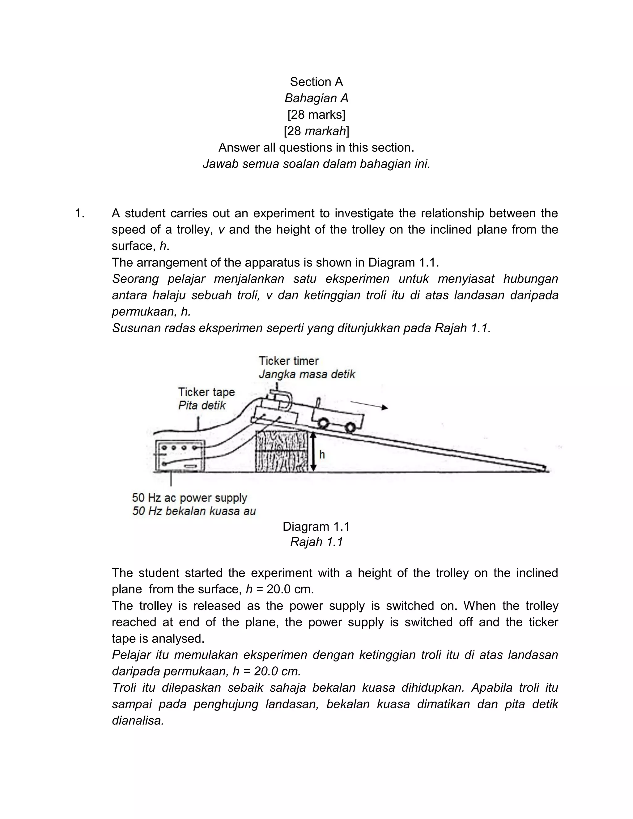 Modul fizik cakna kelantan spm 2014 k3 set 1 dan skema | PDF