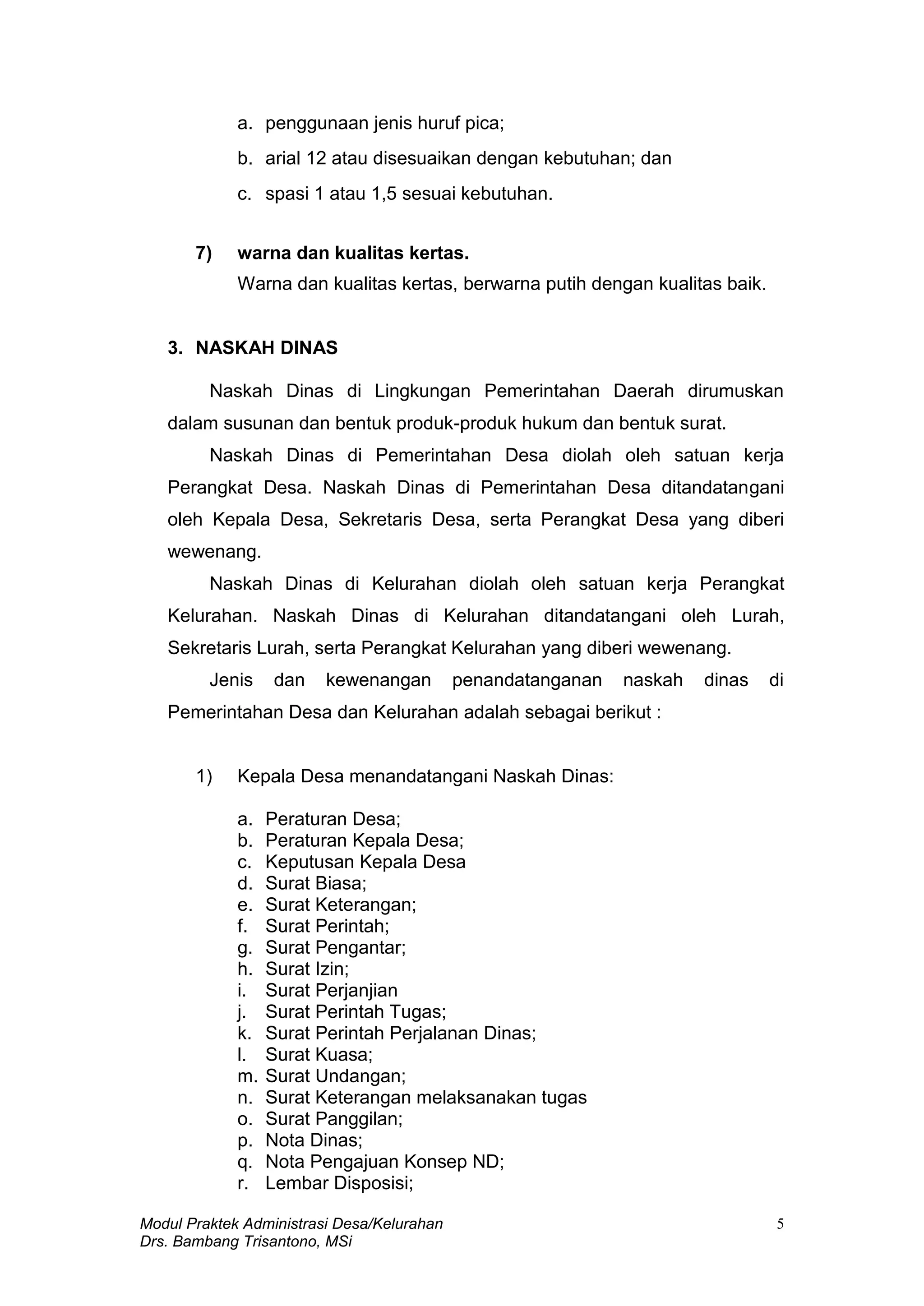 Modul format buku register | PDF