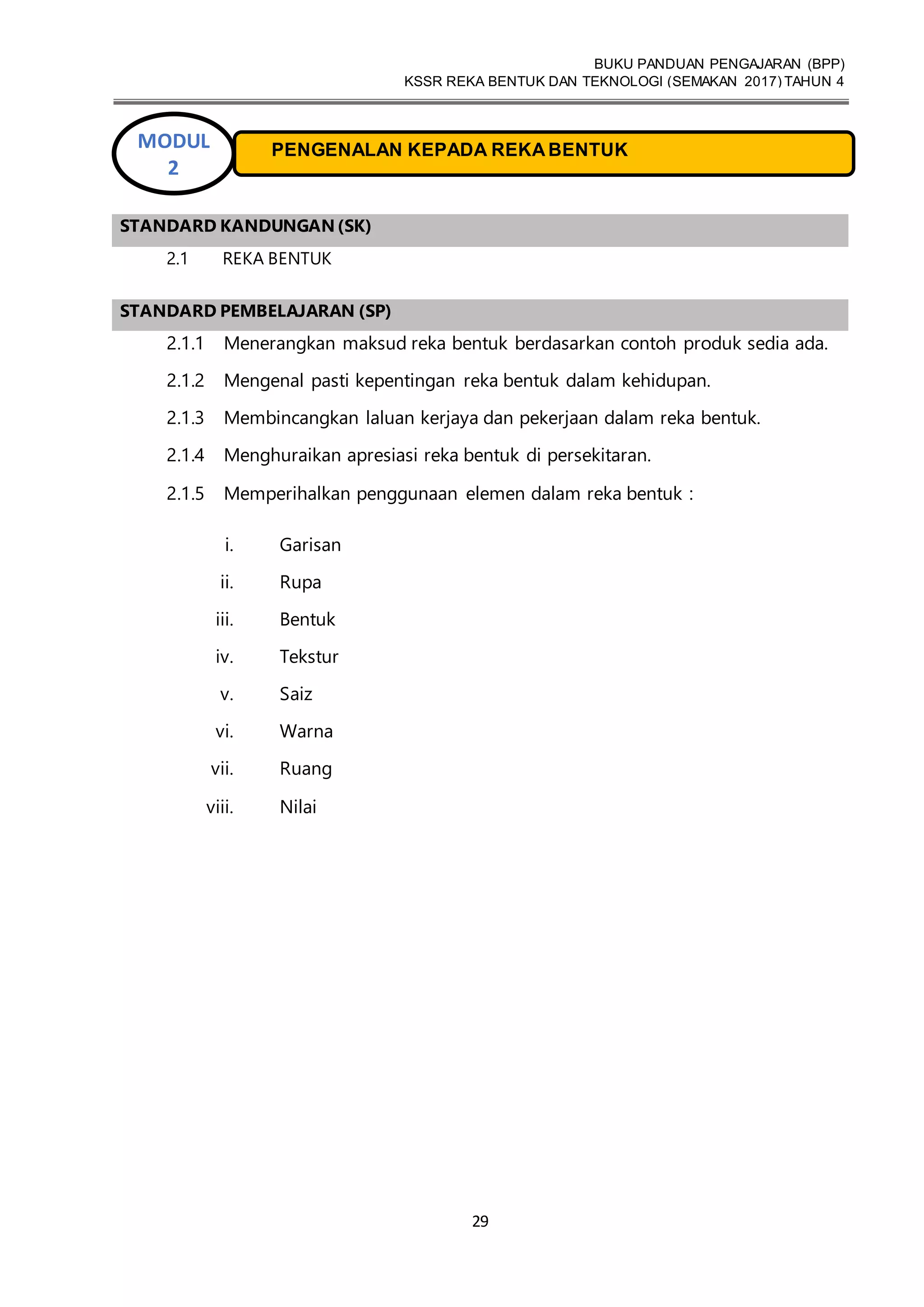Buku Panduan Pengajaran RBT Tahun 4 Semakan 2017 | PDF