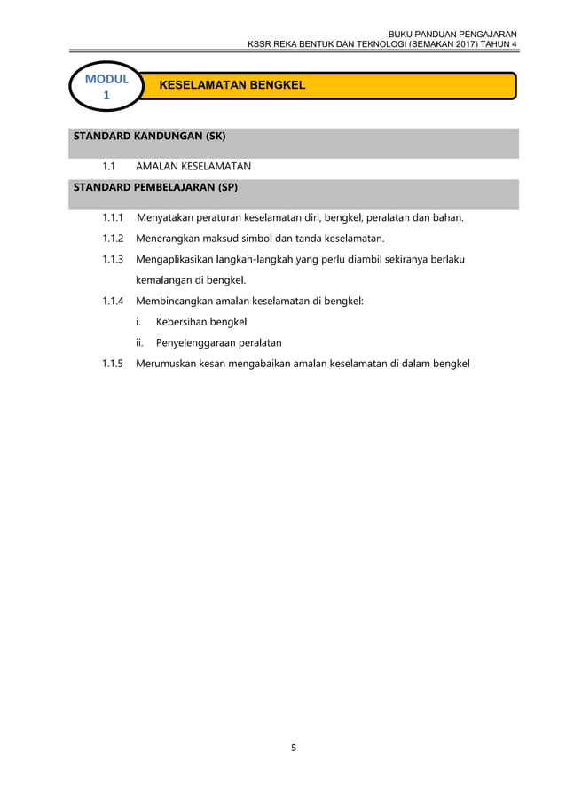 Buku Panduan Pengajaran RBT Tahun 4 Semakan 2017 | PDF