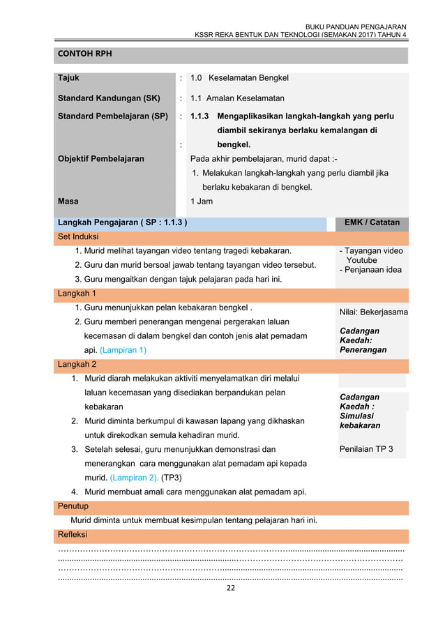 Buku Panduan Pengajaran RBT Tahun 4 Semakan 2017 | PDF