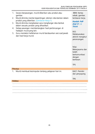 Buku Panduan Pengajaran RBT Tahun 4 Semakan 2017 | PDF