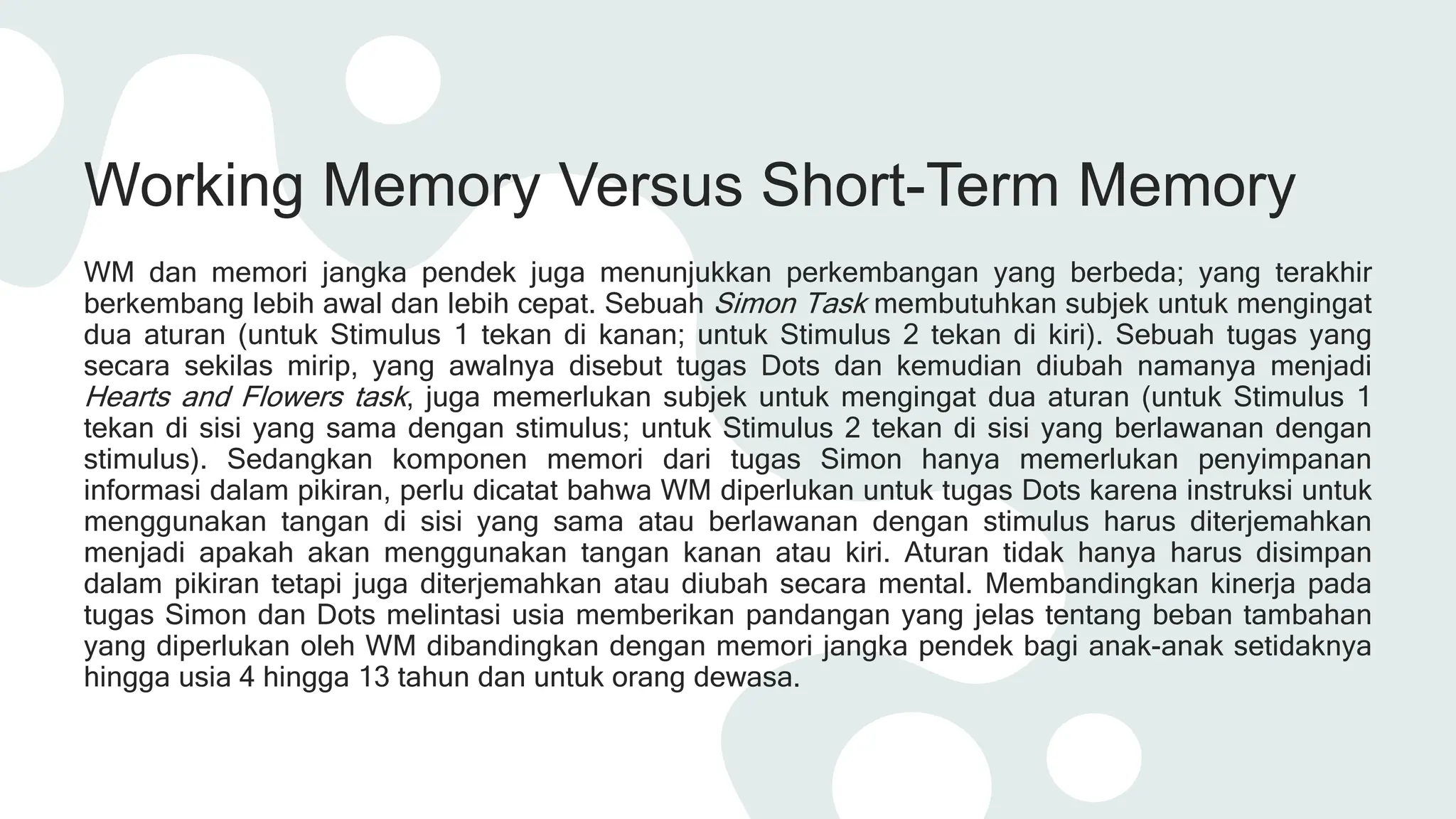 Modul Fungsi Eksekutif, pengertian, pemeriksaan | PPTX