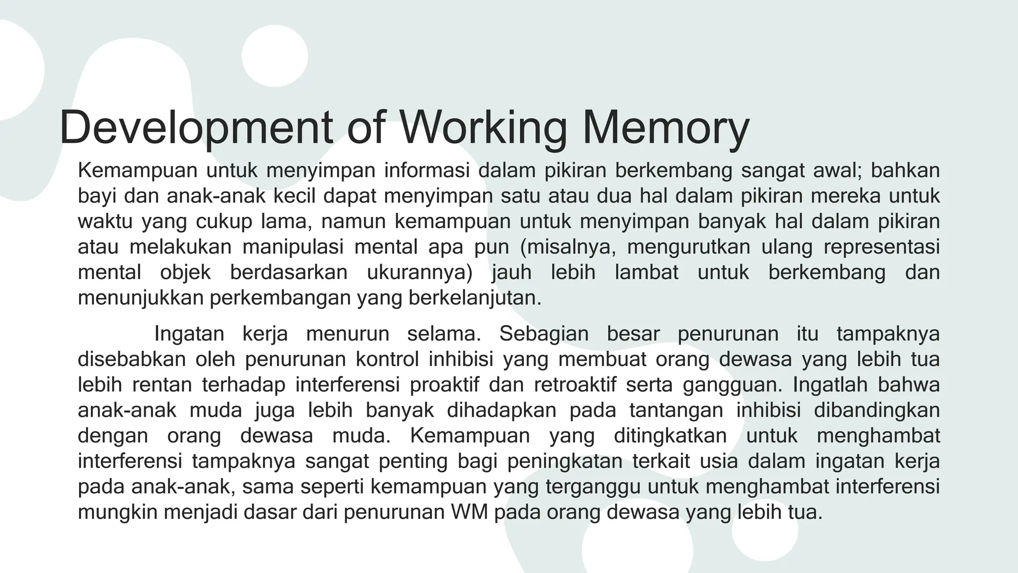 Modul Fungsi Eksekutif, pengertian, pemeriksaan | PPTX