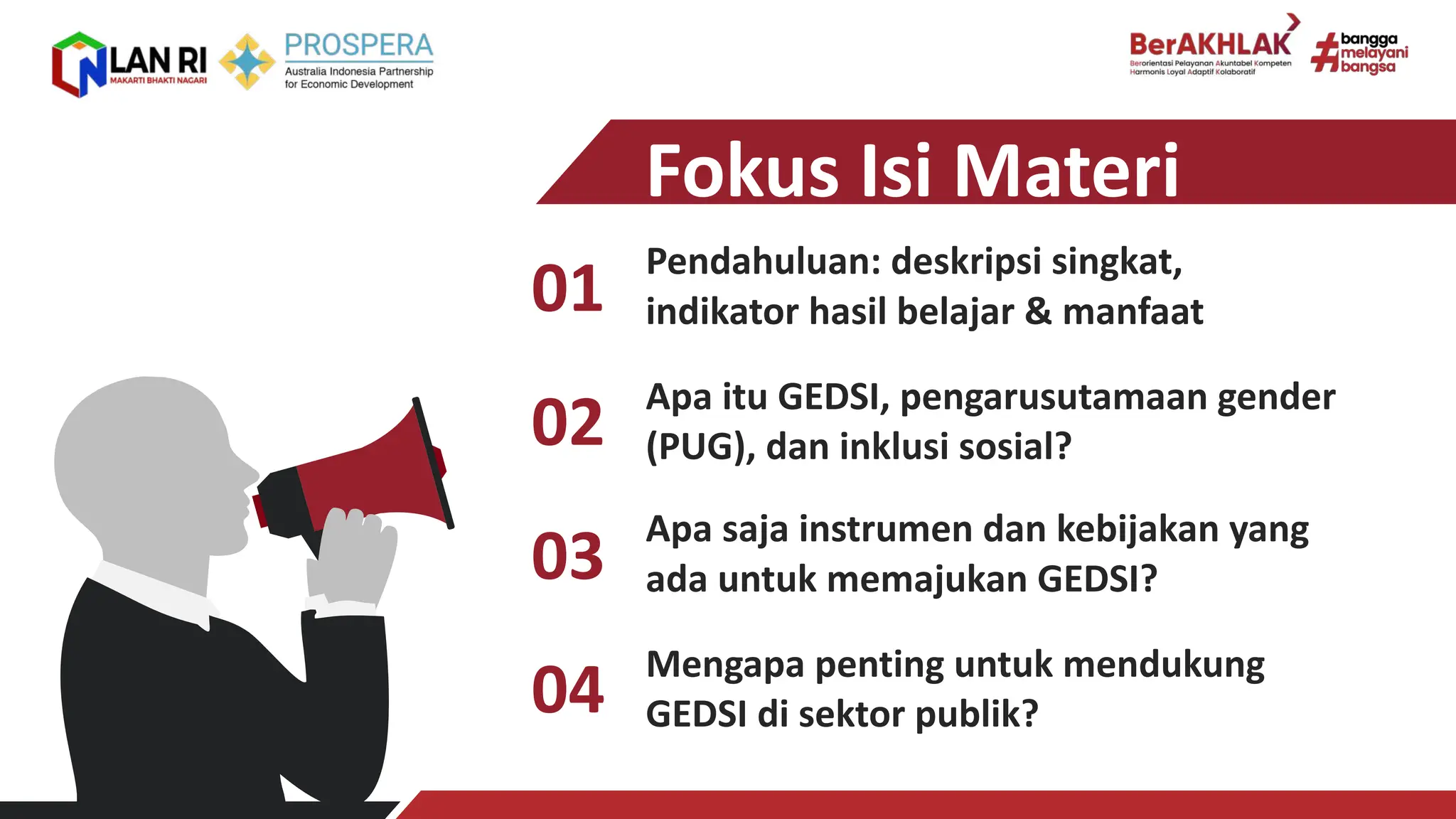 Modul GEDSI dalam kaitannya dengan pengarusutamaan gender di lingkungan ...