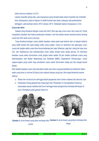 Modul georafi cuaca dan iklim | DOCX