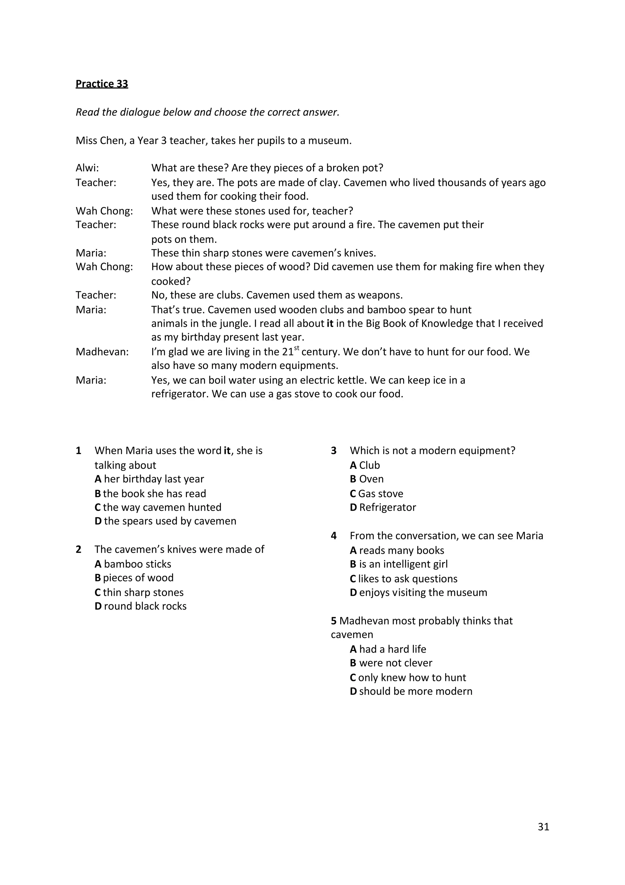 Modul gerak gempur BI UPSR | PDF